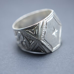 Berber Ring Silver Ait Atta Vintage Handmade - Etsy
