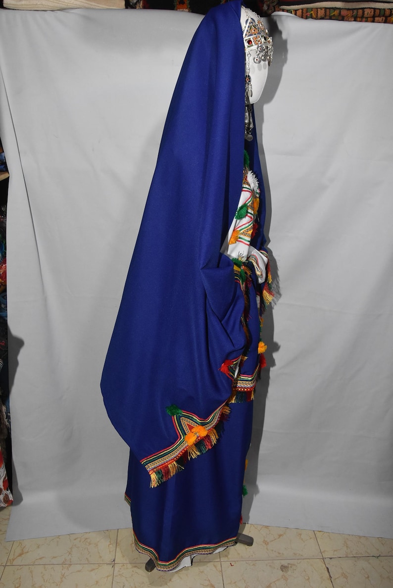 Berber Set Dress Amazigh Cloth Set 4 Piece Headdress Berber | Etsy