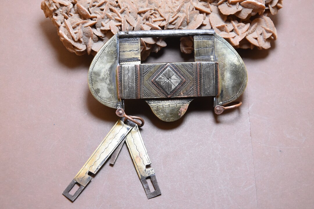 African Tuareg Tribal Lock With Keys - Etsy