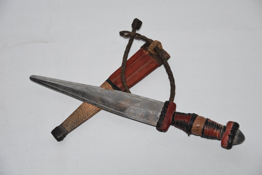 Tuareg Dagger Handmade , Tuareg Vintage Leather Dagger - Etsy