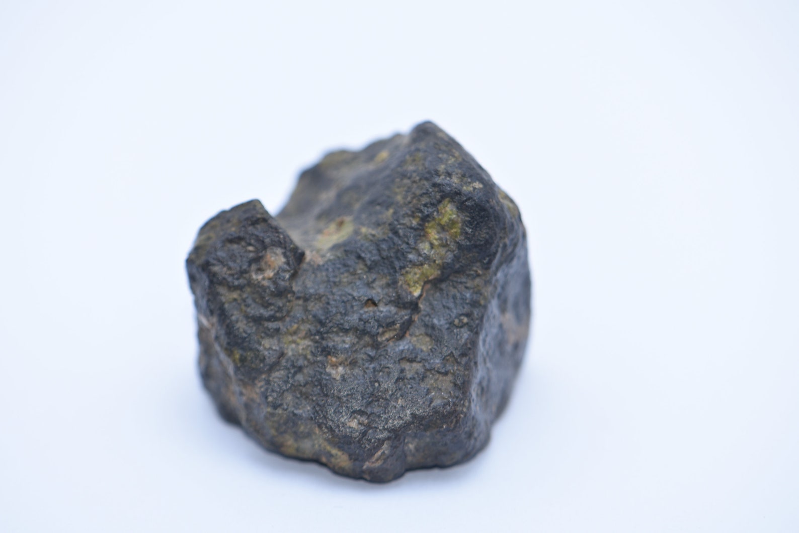 Weird Crystal-Studded Meteorite Green Crystal Meteorite Fell | Etsy