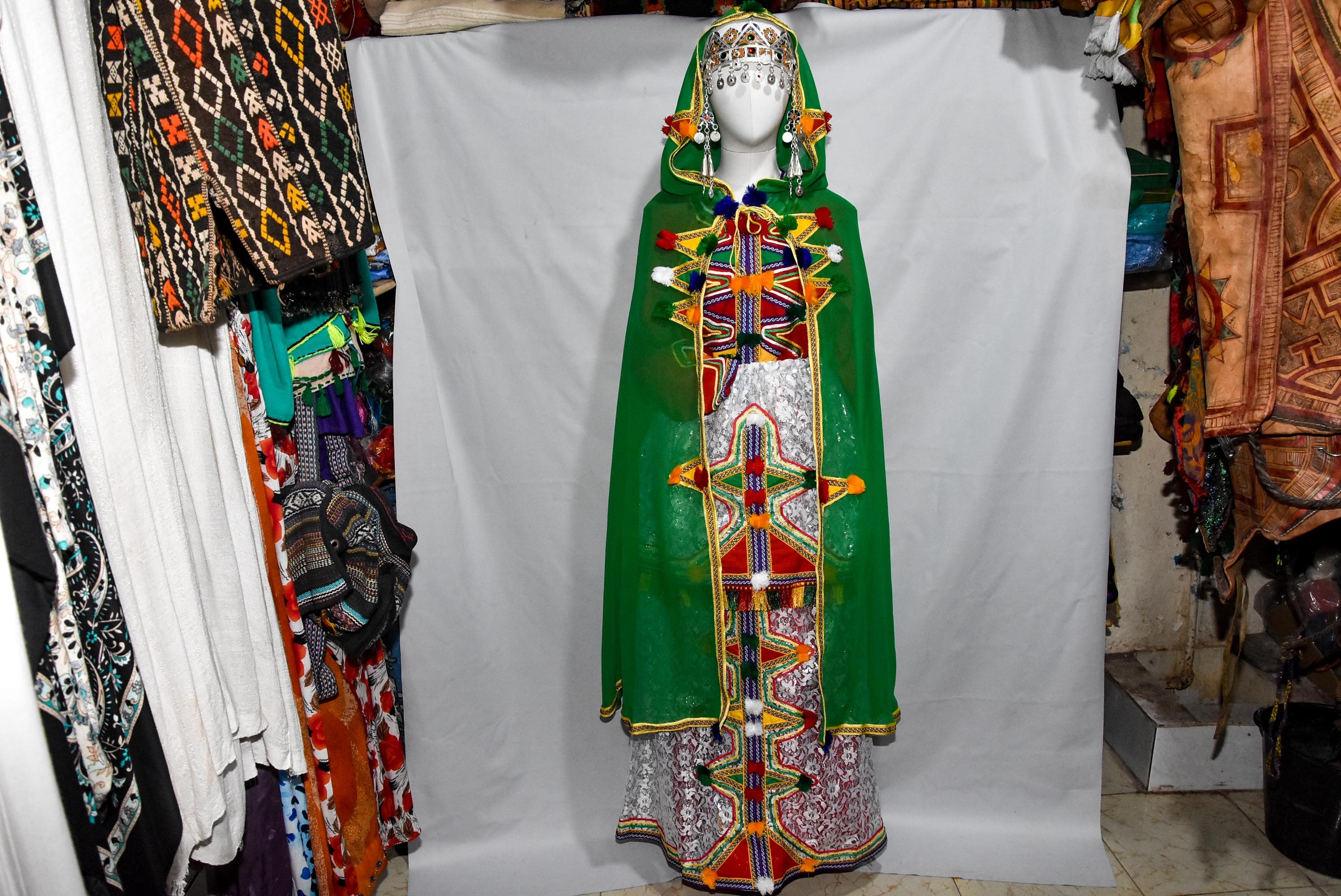 Kabyle Dress amazigh Dress Cloth Berber Cloth Wedding Tiznit - Etsy