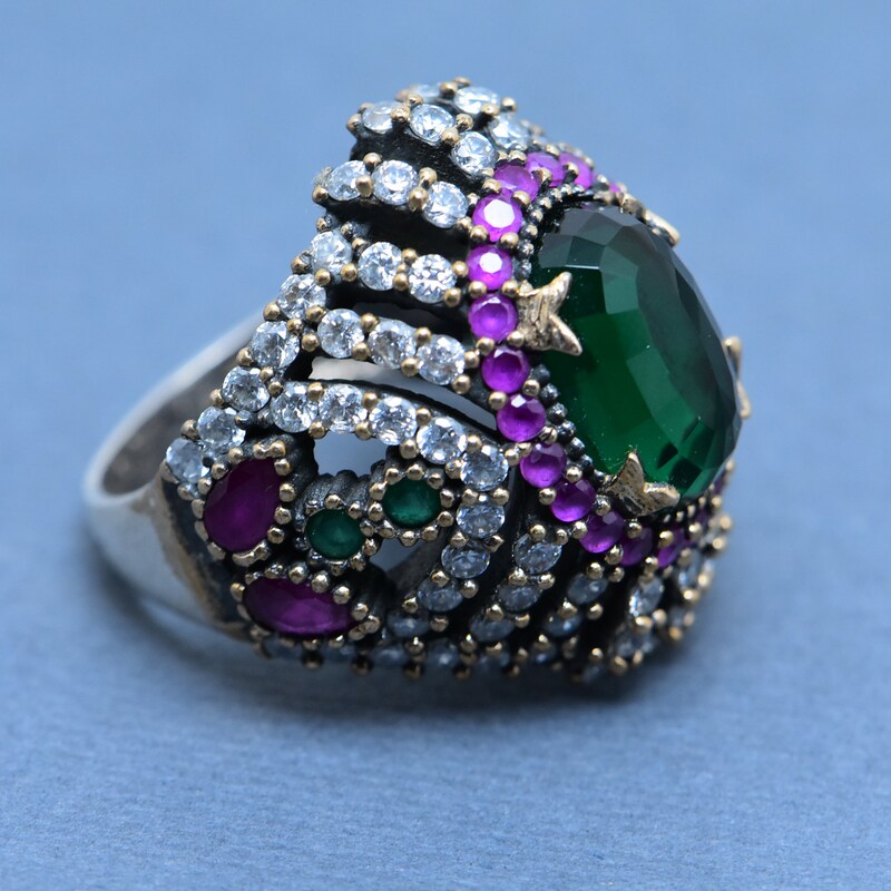 Ottoman Sultan Ring - Etsy