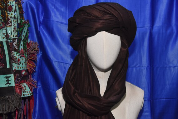 Tuareg Scarf ,Tuareg headband ornament , Berber scarf… - Gem