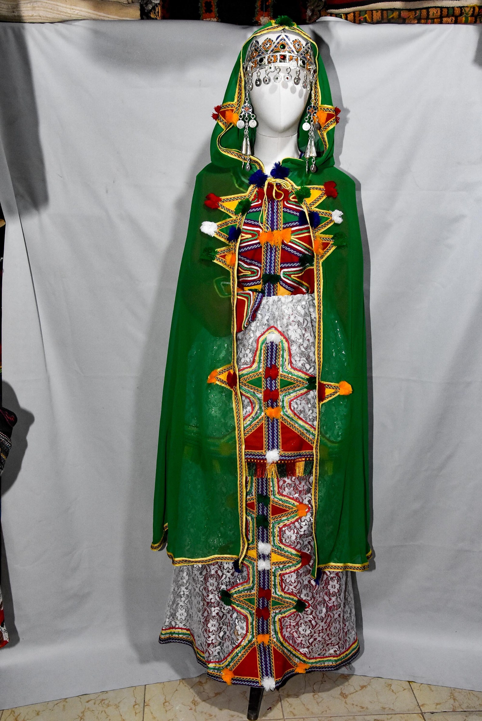 Kabyle Dress amazigh Dress Cloth Berber Cloth Wedding Tiznit - Etsy