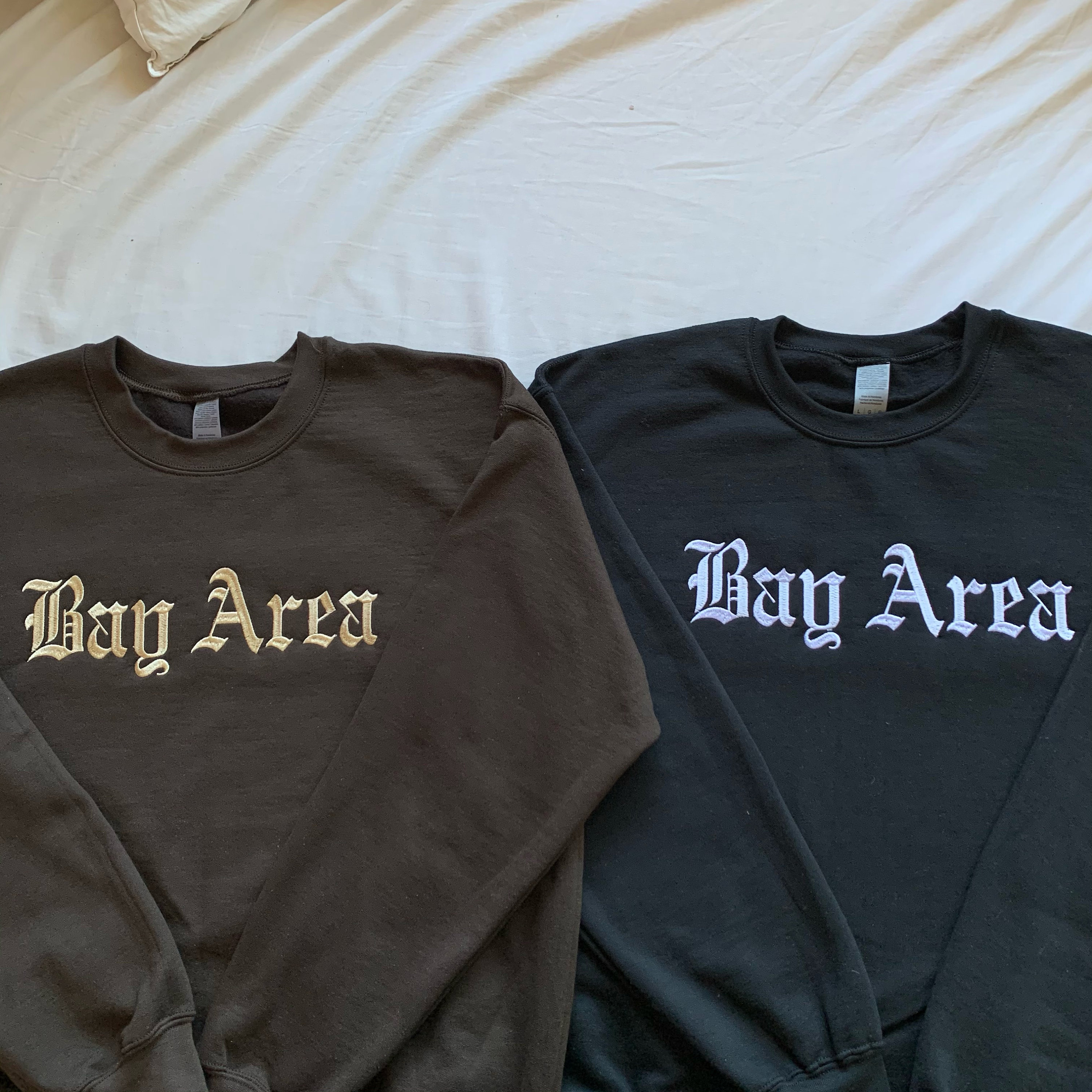 Bay Area Embroidered Sweatshirt | Etsy
