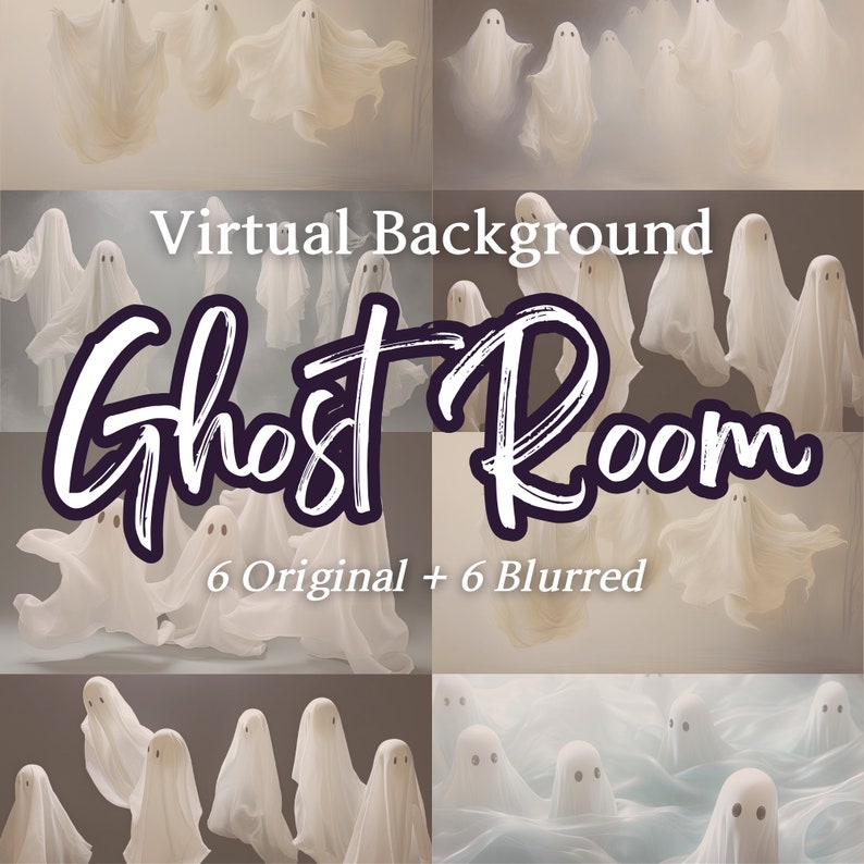 66 Unique Ghost Room Zoom Backgrounds, Home Office Virtual Background ...