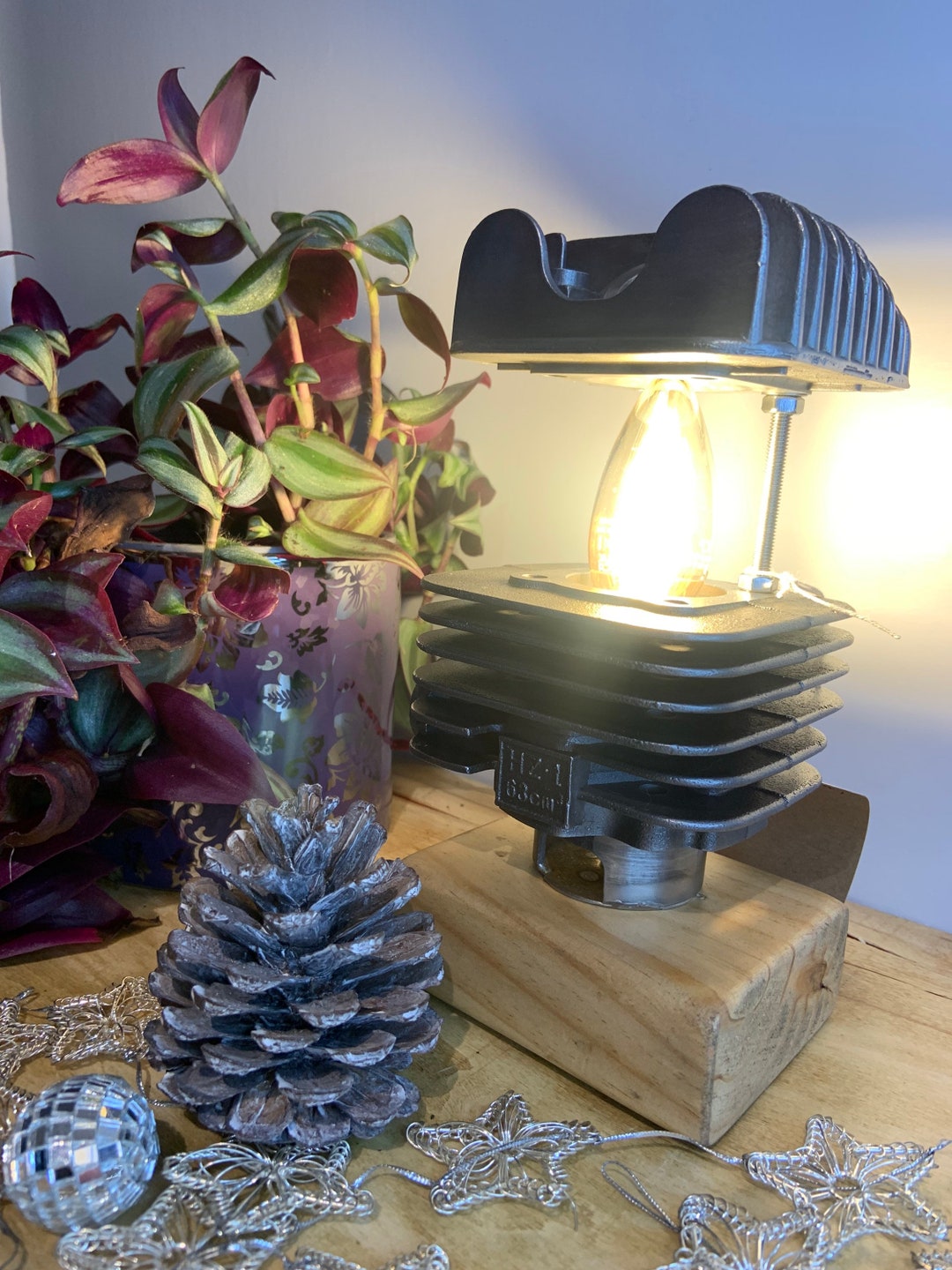 Two Stroke Lamp Steampunk Man Cave - Etsy UK