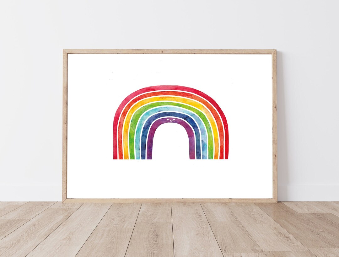 Rainbow Poster - Etsy