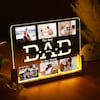 Custom Night Light Father's Day Gift, You Are Dad to the World Plaque ...