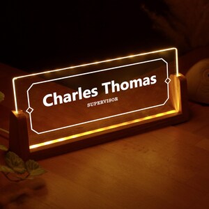 Personalized Doctor Gift - Desk Name Plate Custom - Name Plate for Desk ...