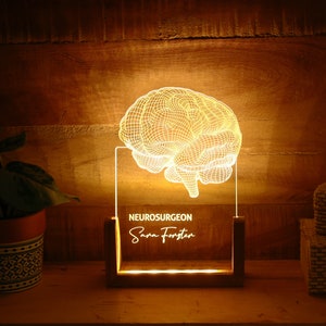 Personalized Lamp for Psychologist. Psychology Student Graduation Gift ...