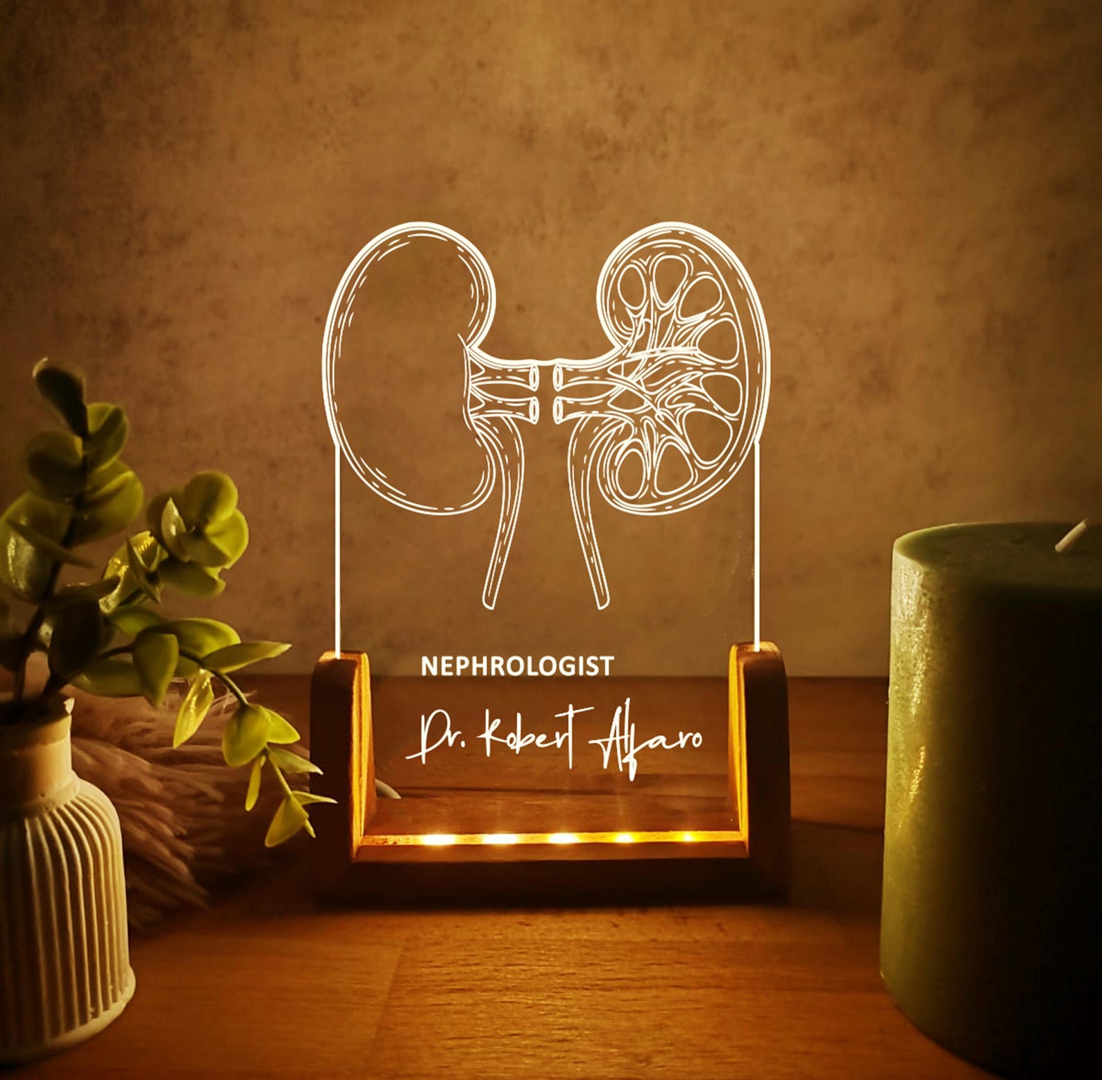 Personalized Lamp for Psychologist. Psychology Student Graduation Gift ...