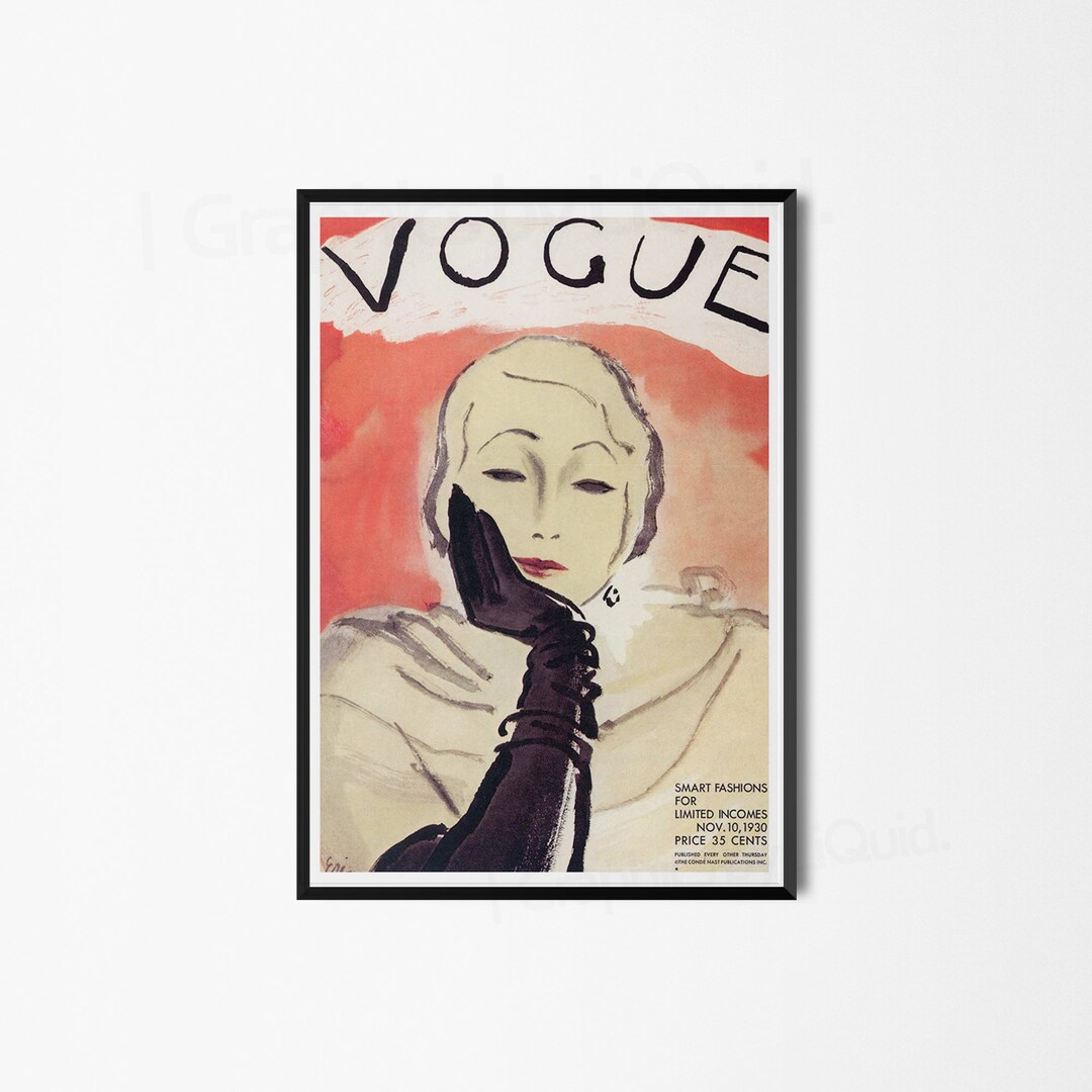 November Magazine Cover 1930 1930's 1900's 1920's - Etsy