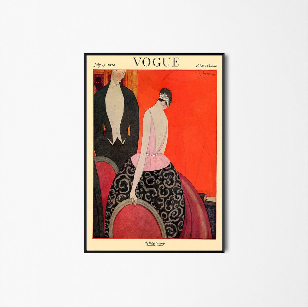 Magazine Cover 1910's 1900's 1920's 1920 Summer July Art Deco Classy ...