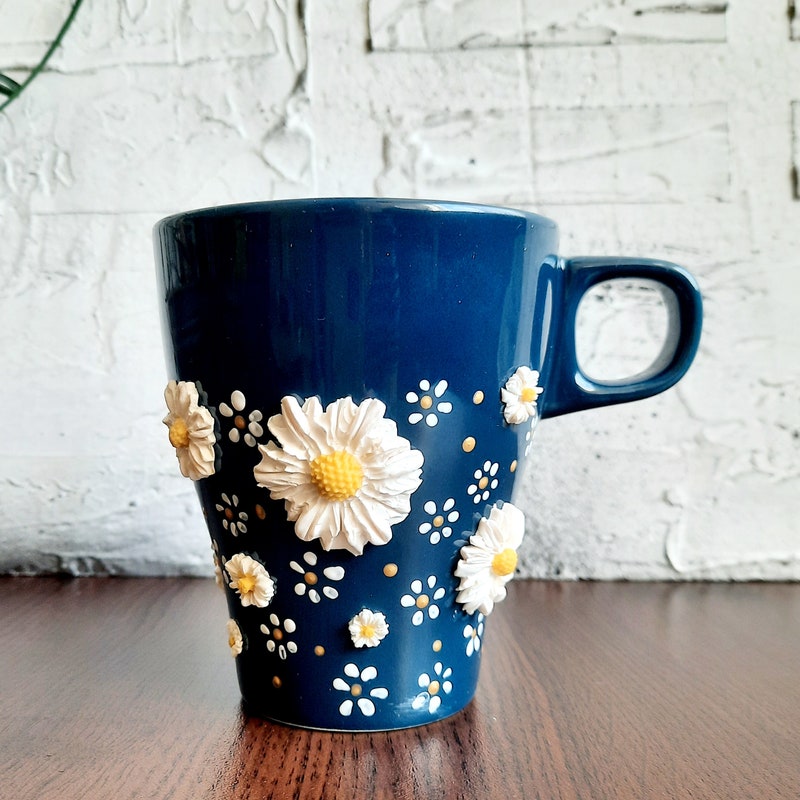 Daisy Mug - Etsy