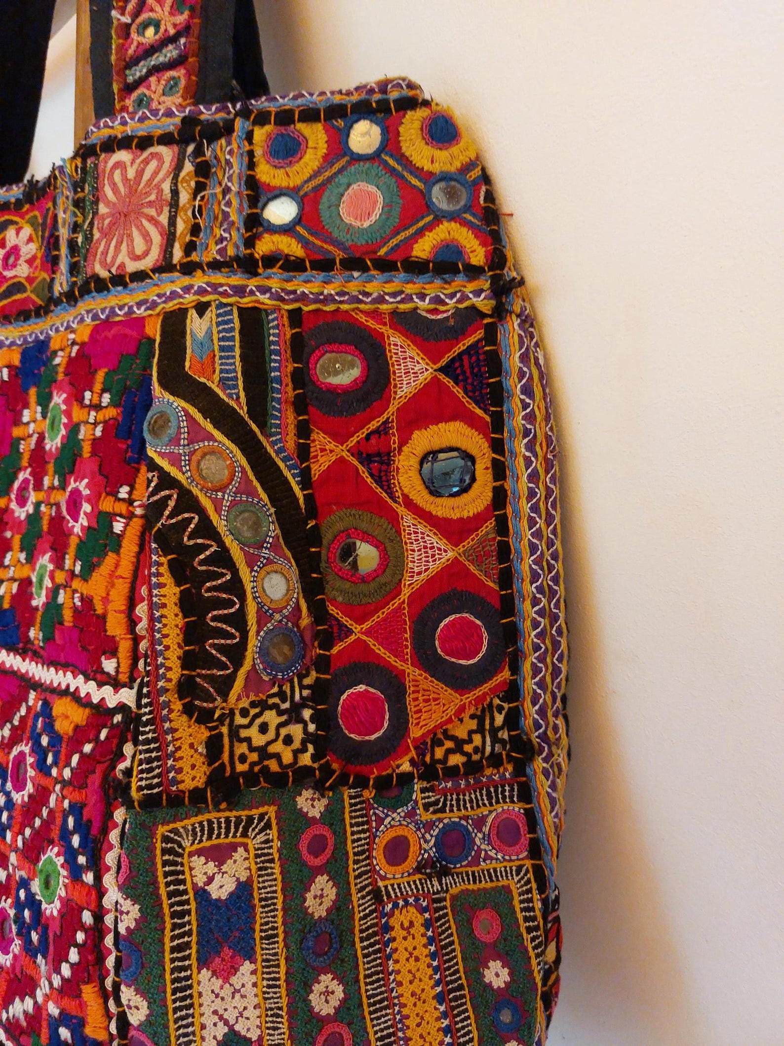 Stunning Vintage Banjara Tribal Indian Shoulder Bag Handwork Embroidery ...