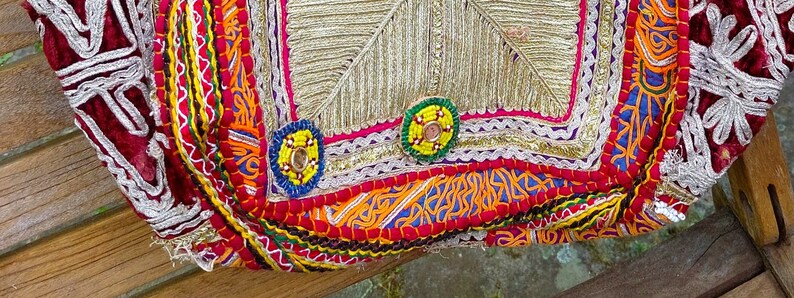 Vintage Banjara Tribal Indian Shoulder Bag Handwork Embroidery Mirror ...