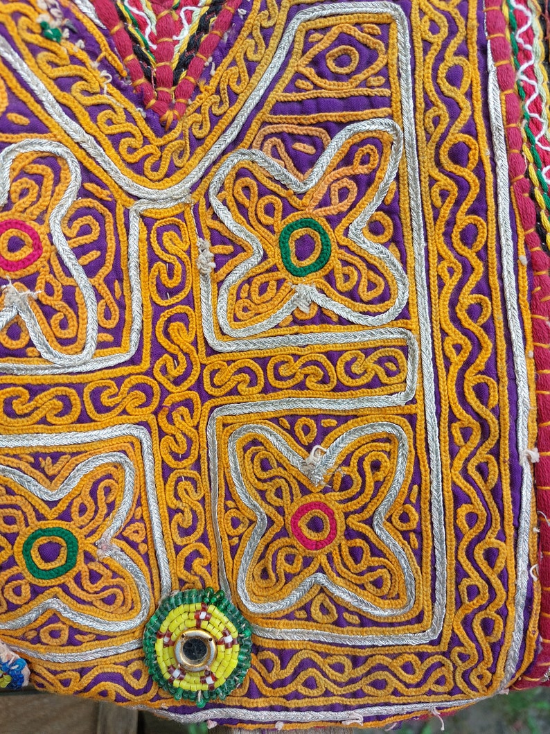 Vintage Banjara Tribal Indian Shoulder Bag Handwork Embroidery Mirror ...