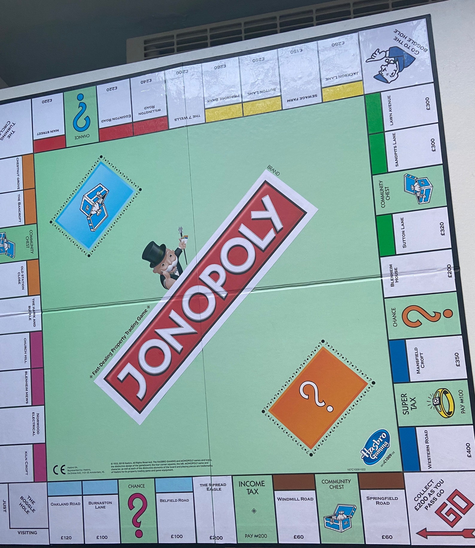 Custom monopoly board game template - punkhs