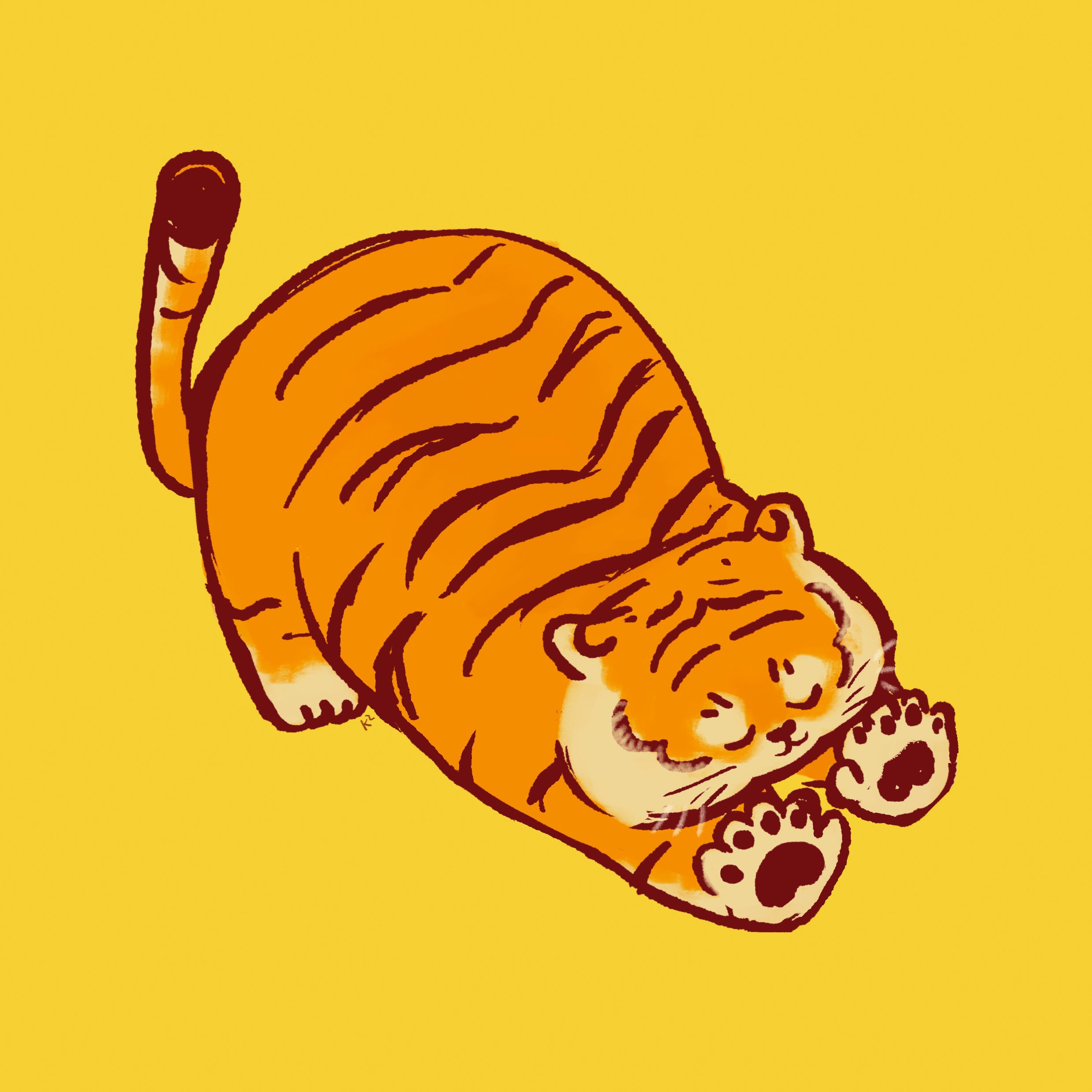 Obese Tiger