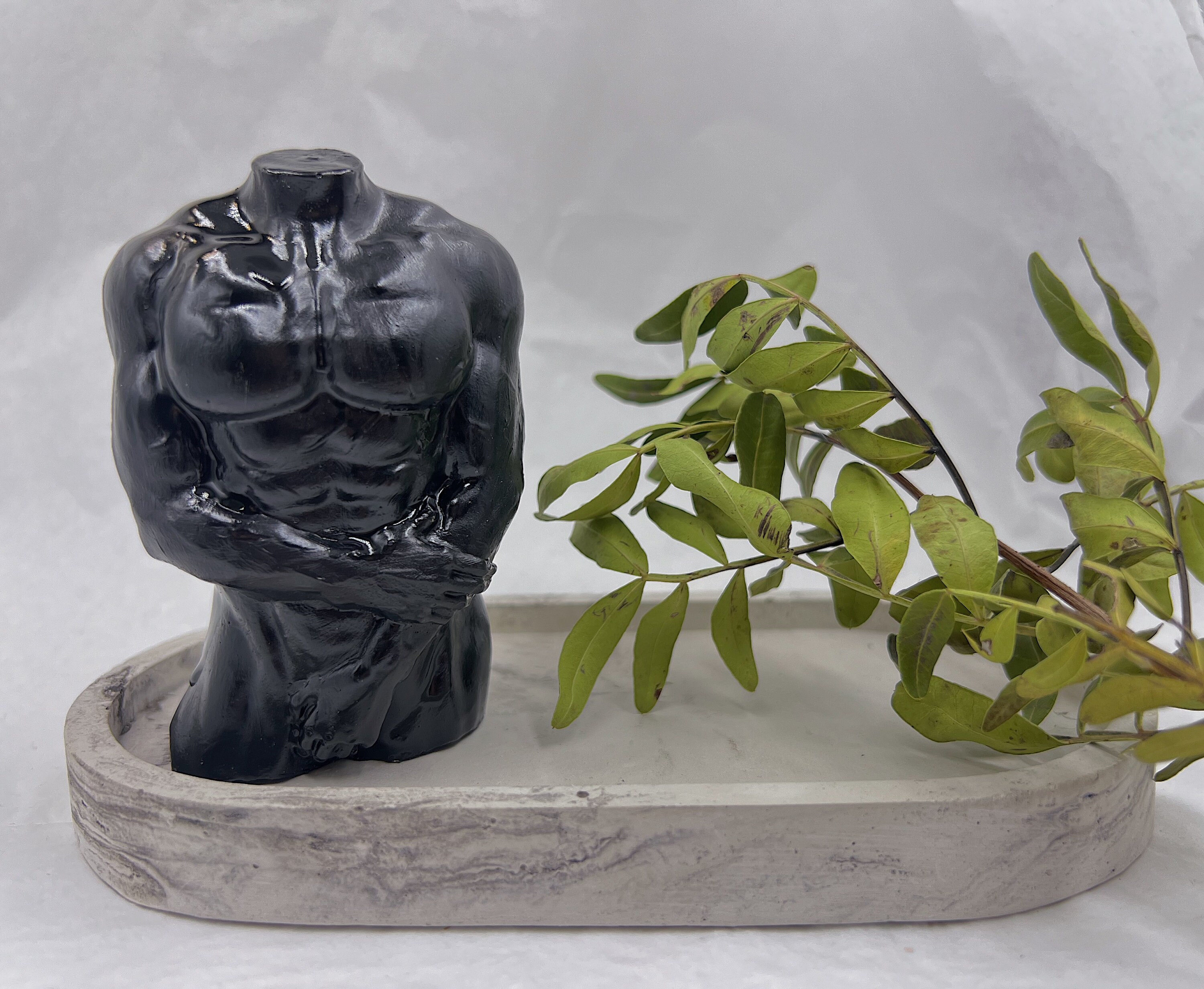 Male Sculpture, Male Figurine, Greek God Sculpture, Muscular Man Torso ...