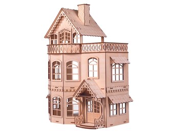 Dollhouse Kit 1:12 Scale | Etsy