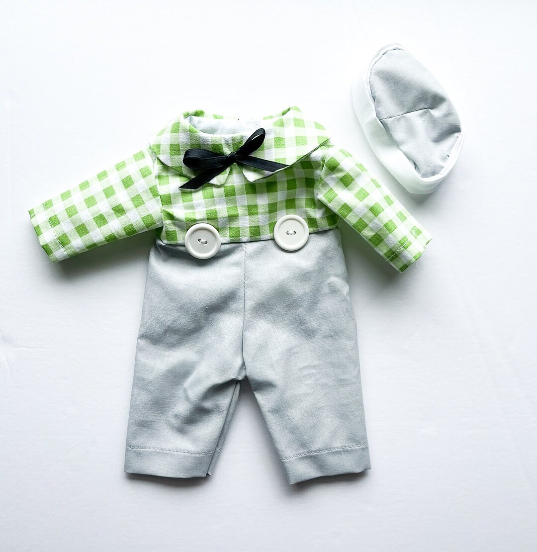 Raggedy Andy Outfit, Handmade Doll Clothes, 15 Inch Doll Outfit ...