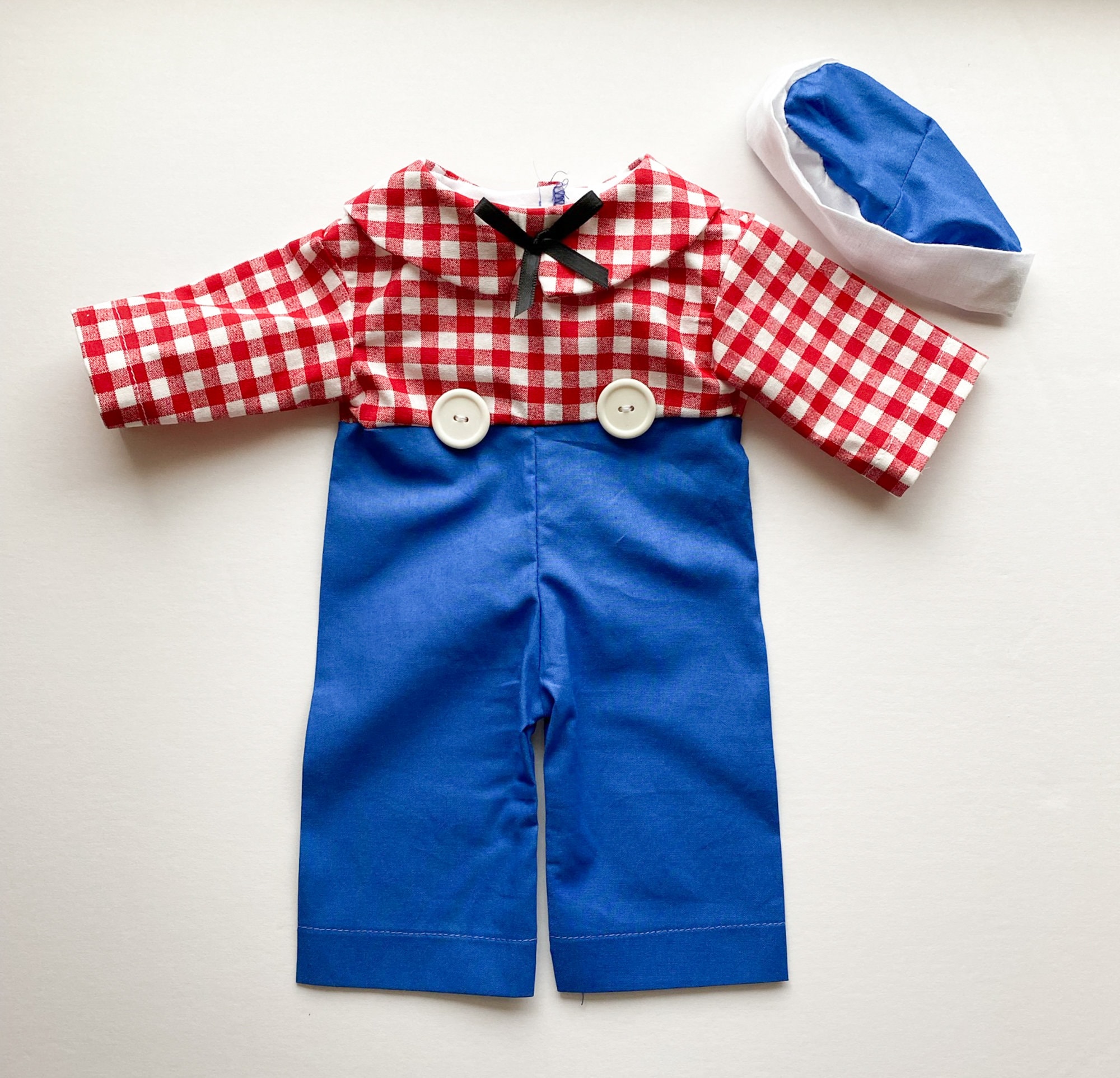 Raggedy Andy Doll Clothes, 20 Inch Doll Outfit, Raggedy Andy Outfit ...