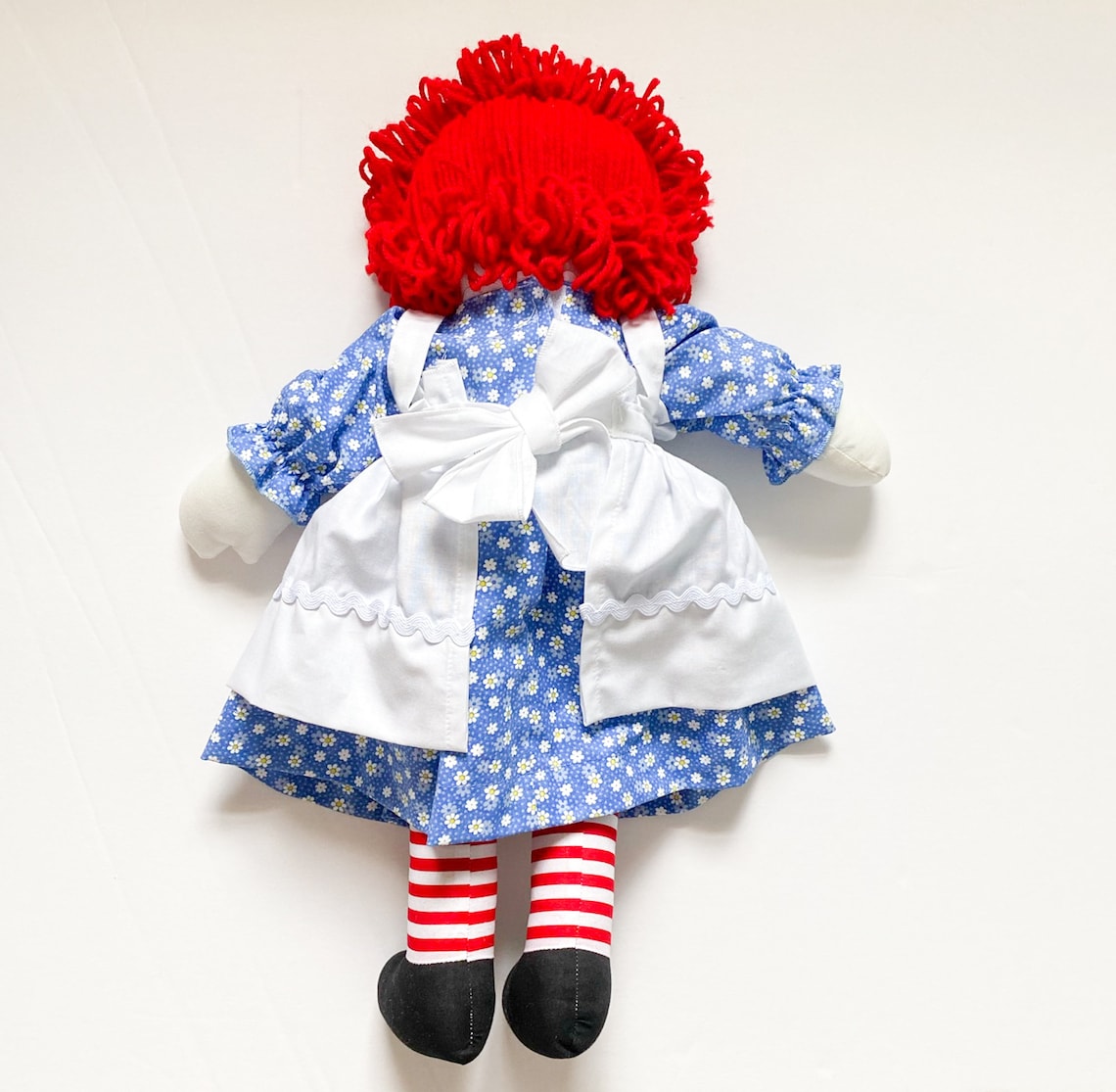 20 Inch Plush Doll, Rag Doll, Handmade Raggedy Ann Doll, 20 Inch Doll ...