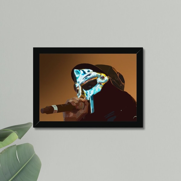 Mf Doom Poster - Etsy