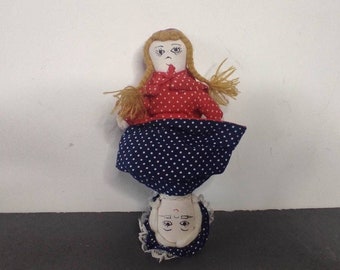 Red Riding Hood Reversible Doll - Etsy