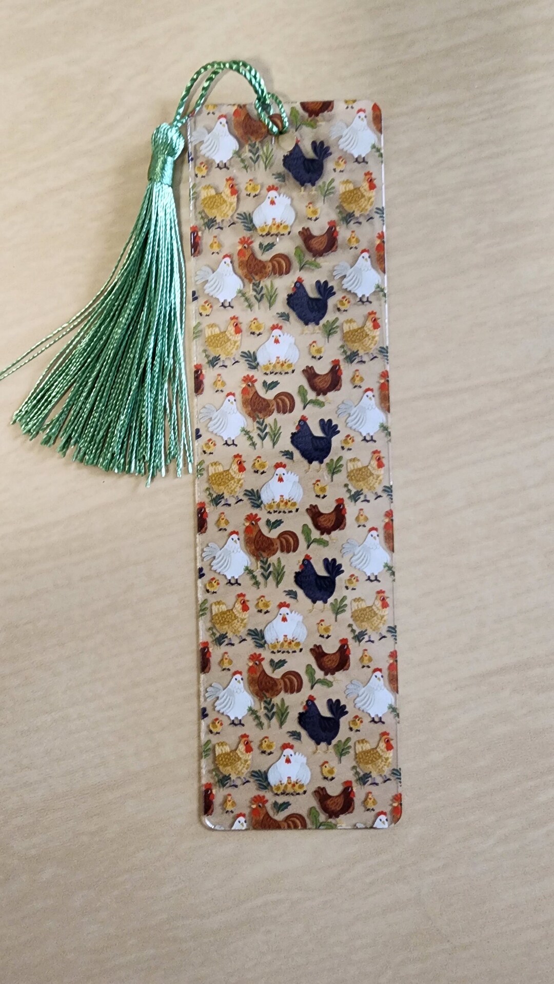 Bookmark, Chicken Bookmark, Chickens, Rooster Bookmark, Chicken Print ...