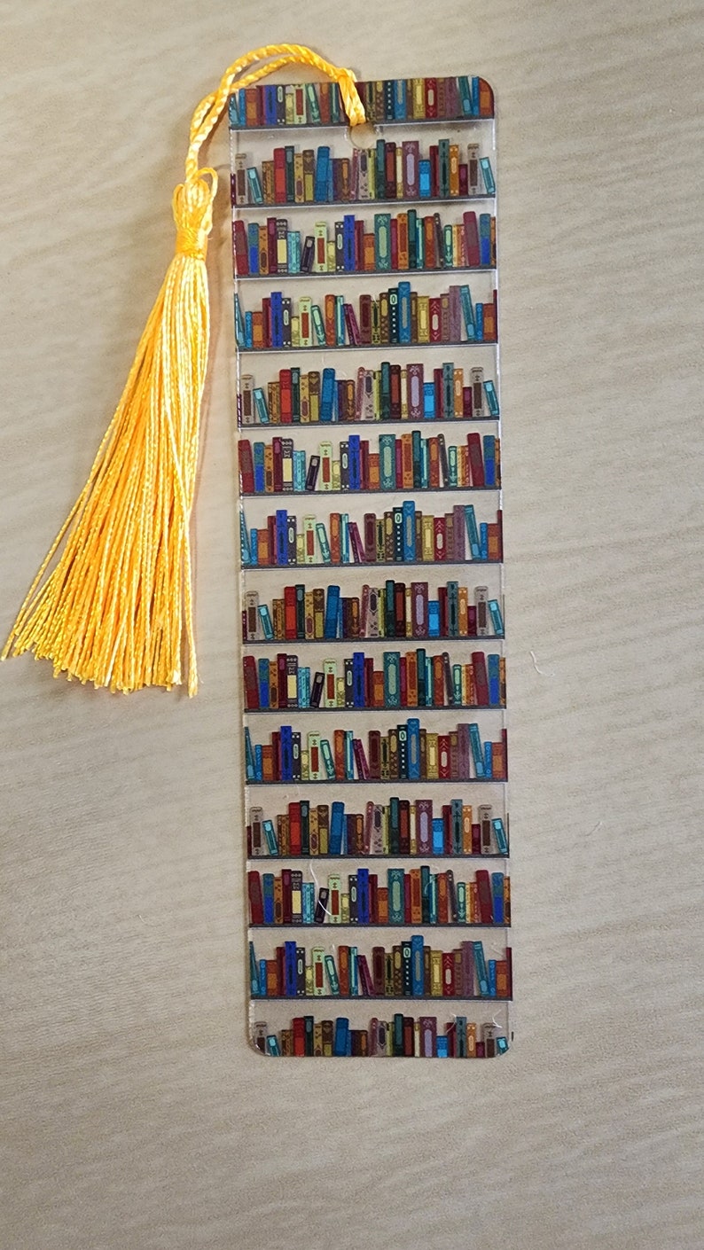 Bookmark, Bookshelf Bookmark, Books Bookmark, Library Bookmark, Reading ...