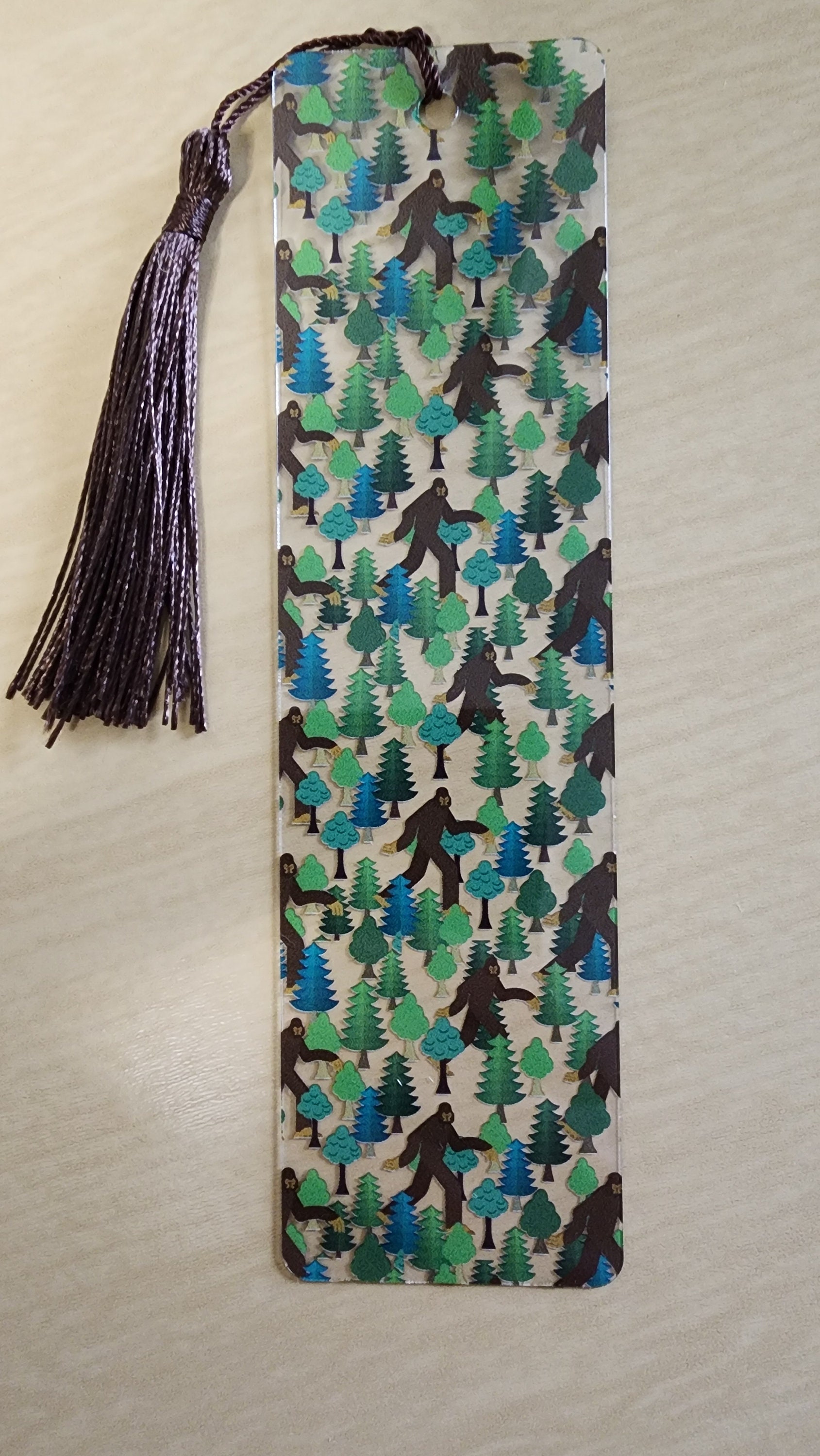 Bigfoot Bookmark, Bigfoot, Bigfoot Book Saver Bookmark - Etsy