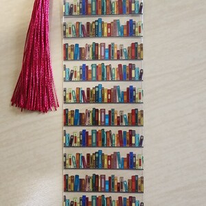 Bookmark, Bookshelf Bookmark, Books Bookmark, Library Bookmark, Reading ...