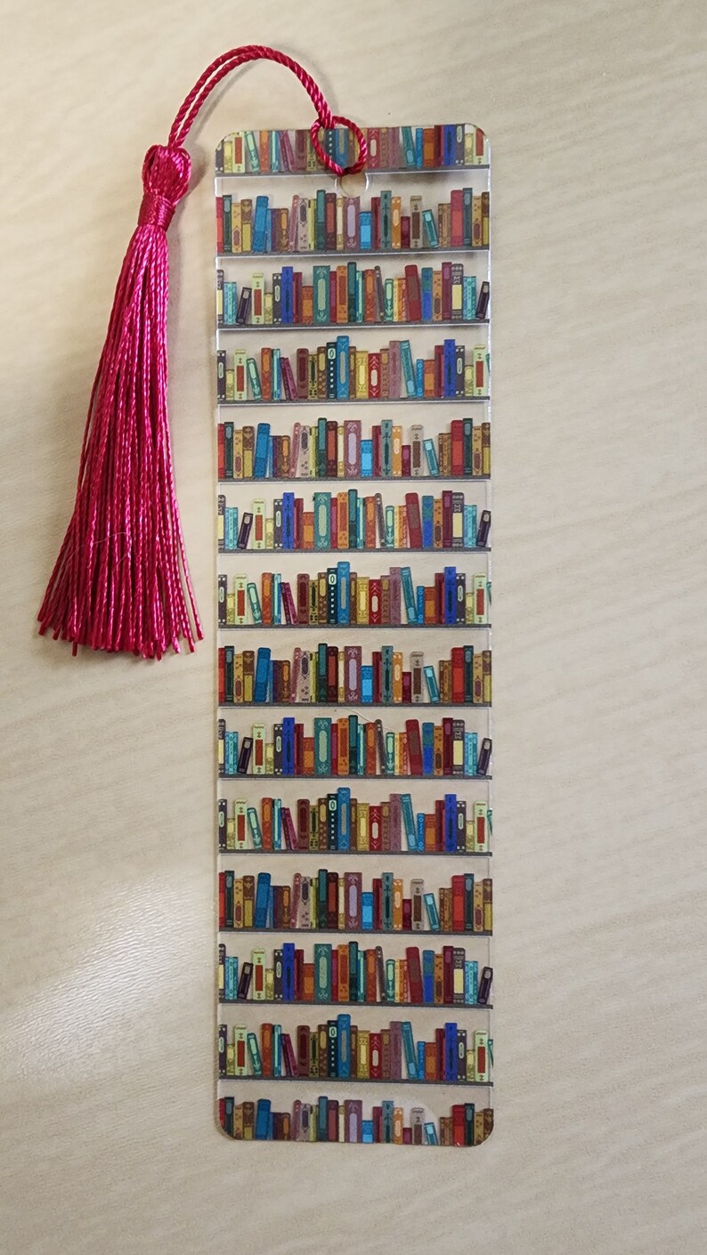 Bookmark, Bookshelf Bookmark, Books Bookmark, Library Bookmark, Reading ...