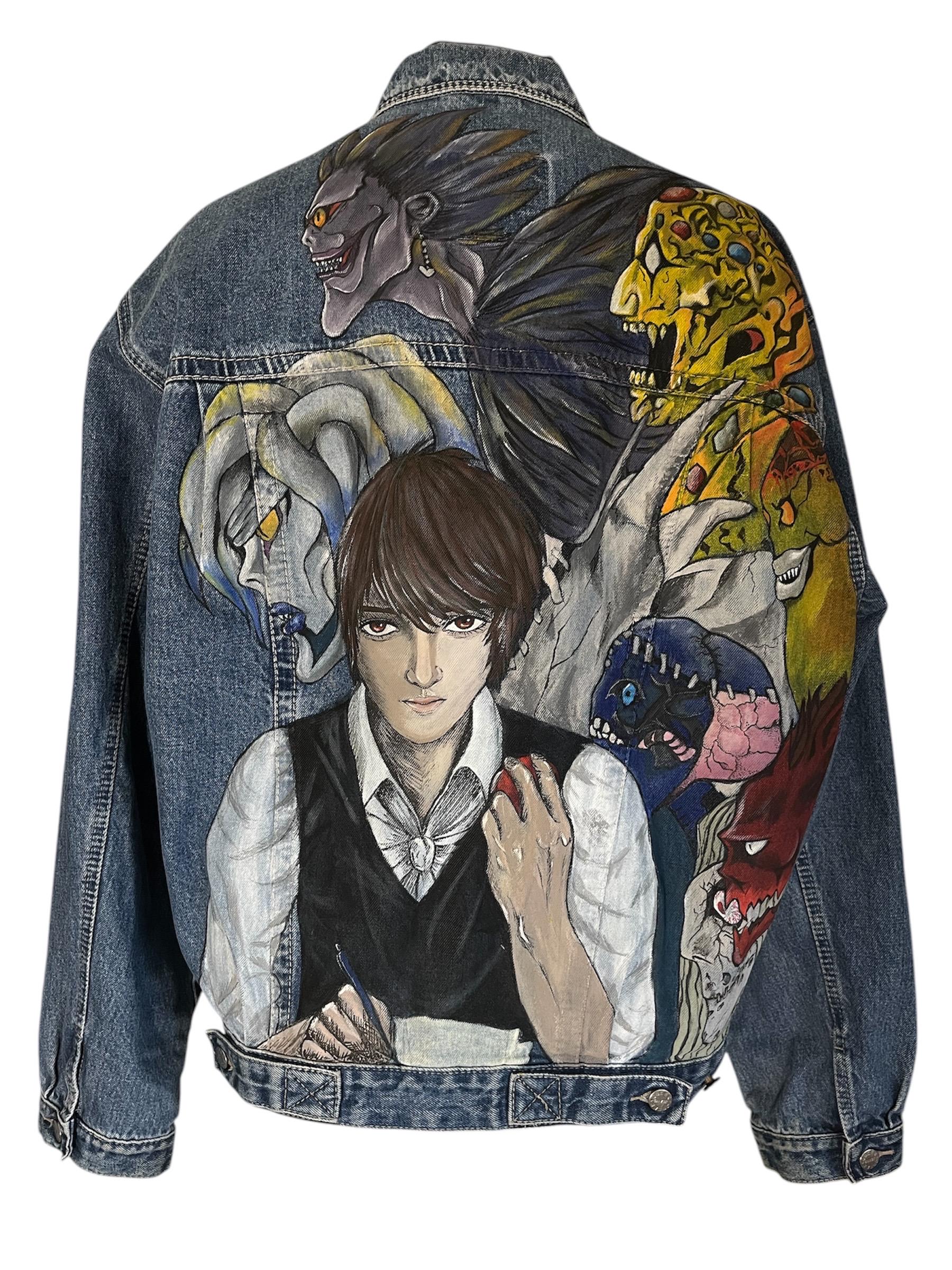 Death Note Jacket - Etsy Death Note Jacket - Etsy