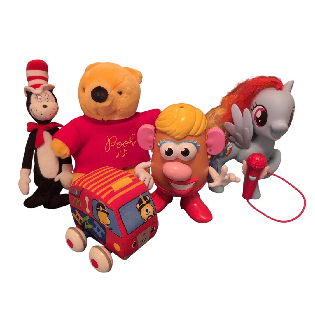 Lot 5 Classic Toys Potato Head Pooh My Pony Cat Hat Car A-60 - Etsy