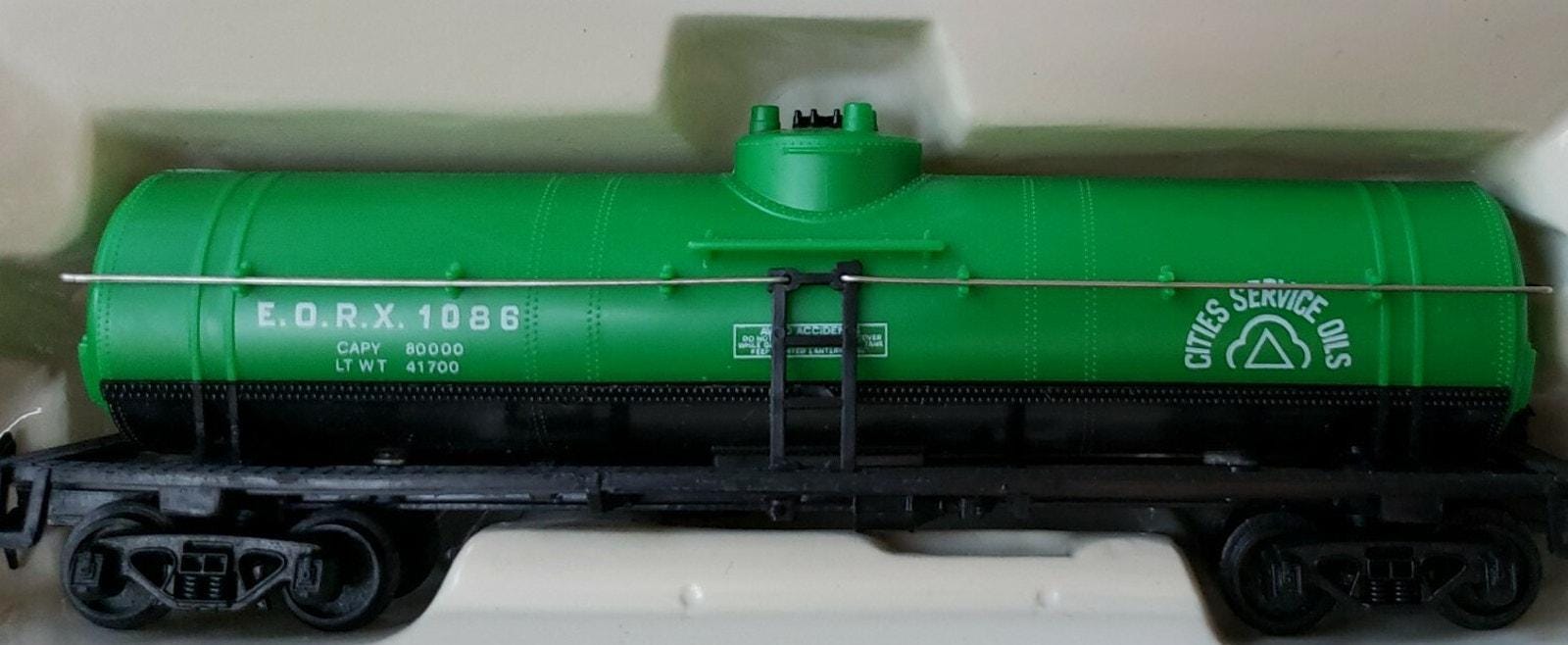 Model Power - HO Scale 40' Cities Service Tank Car - Model Train Car ...