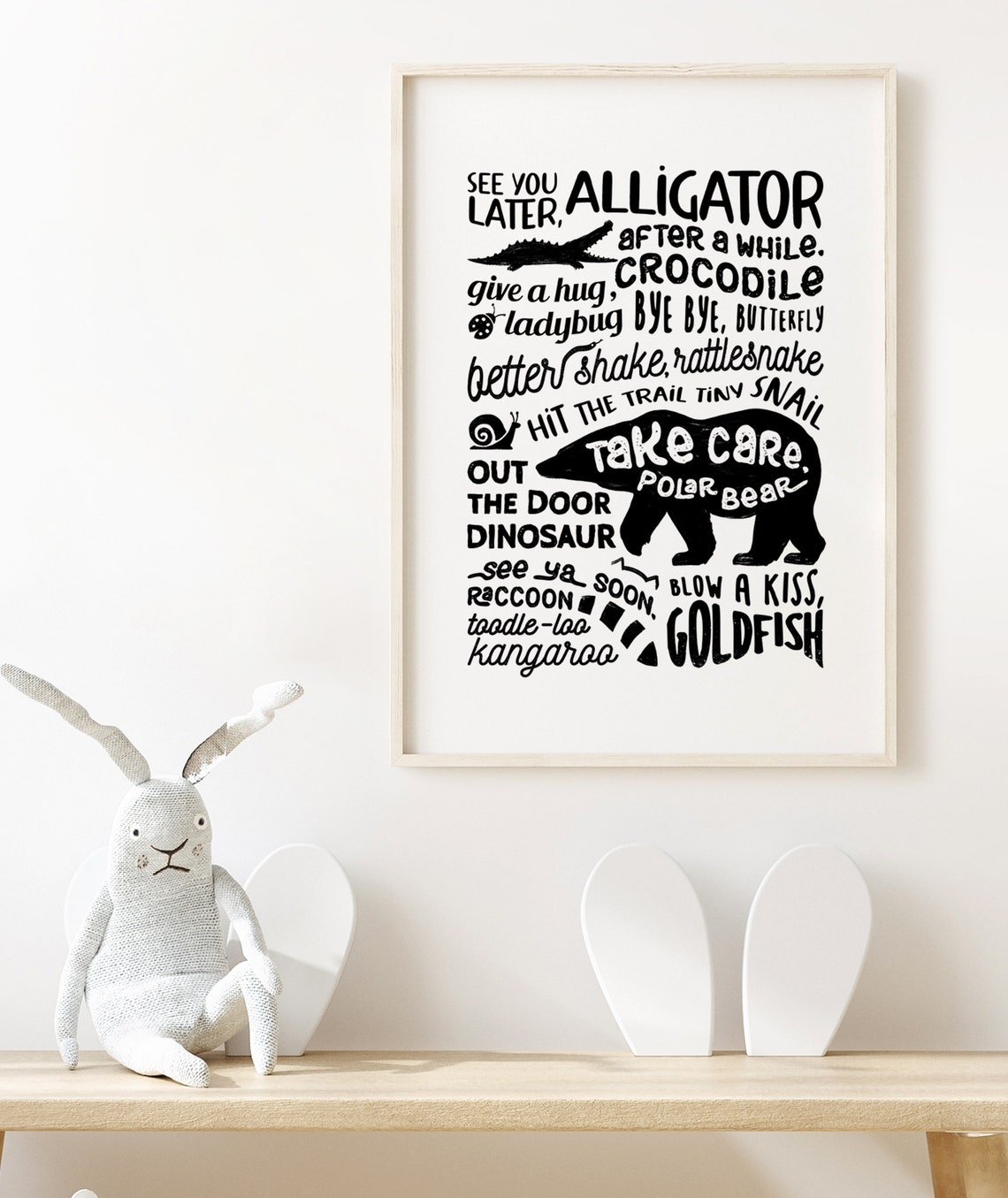 See You Later Alligator Poster Animals Classroom Art - Etsy