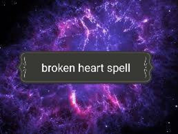 Heal Your Broken Heart Spell | Etsy