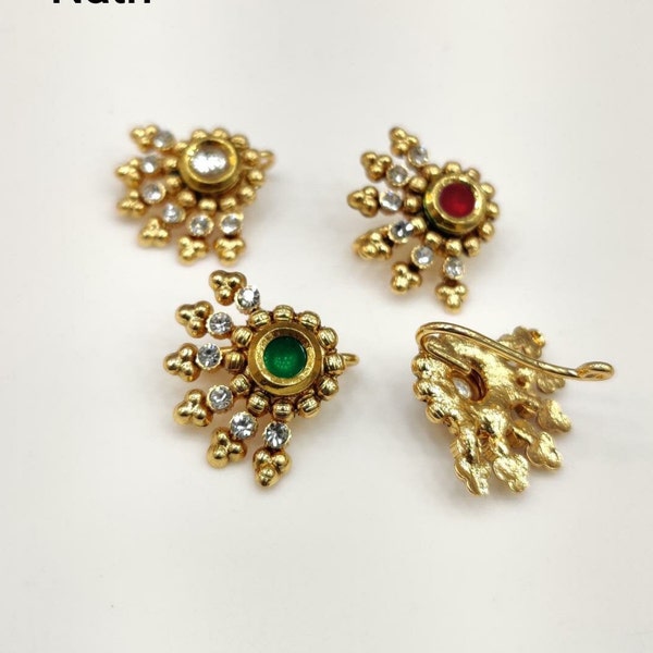 Indian Nose Stud - Etsy