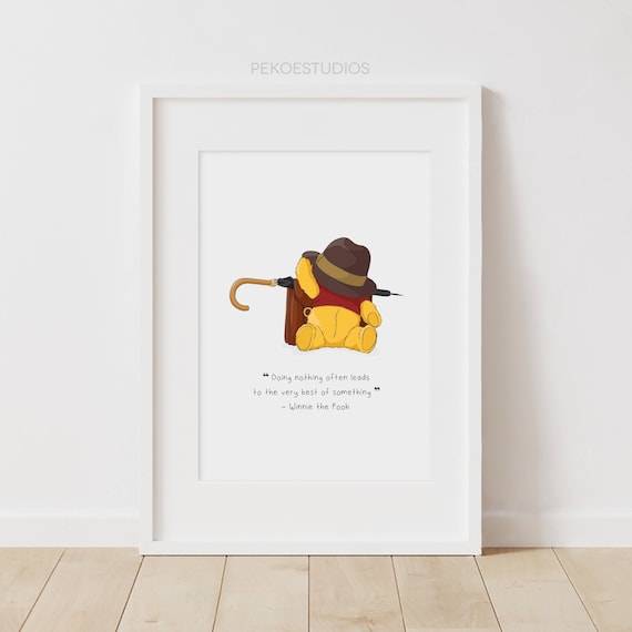 Pooh Bear And Christopher Robin