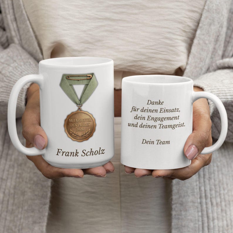 Employee of the Year Mug 2026 – Gift for Employees | Recognition ...