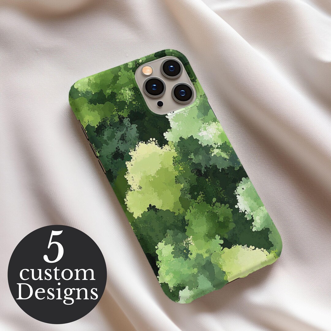 Forest in Watercolor Look Phone Case Tough Case, Samsung, Apple Iphone ...