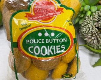 Police Button Cookie - Etsy UK