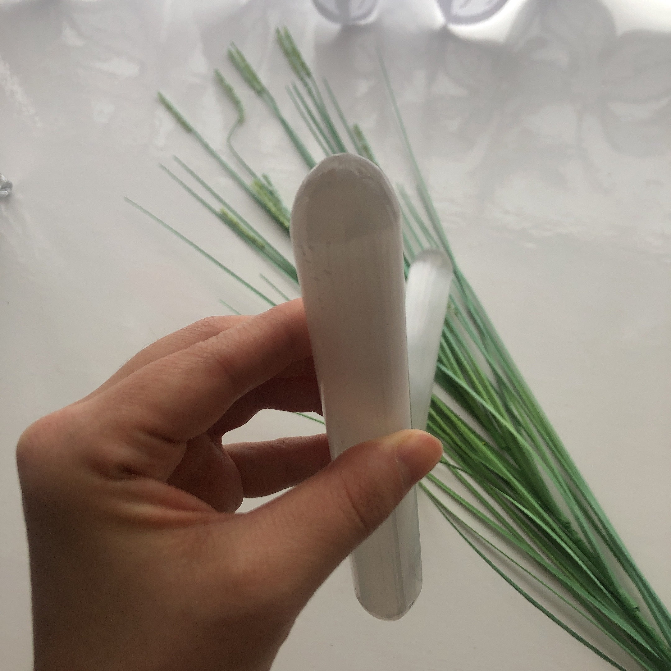 Selenite Crystal Wand Approx. 15cm - Etsy