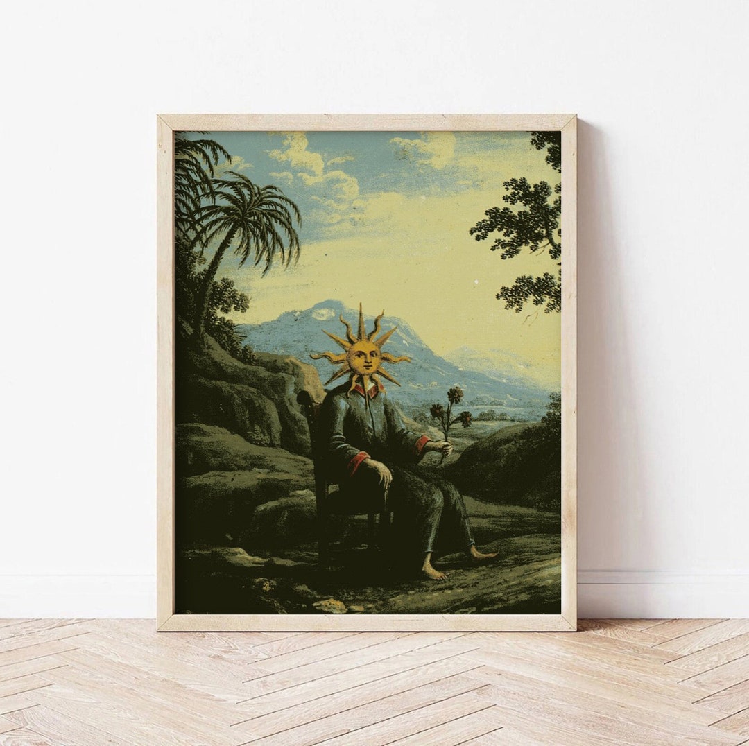 The Alchemist Wall Art, Illumination Print, Alchemist Poster, Medieval ...