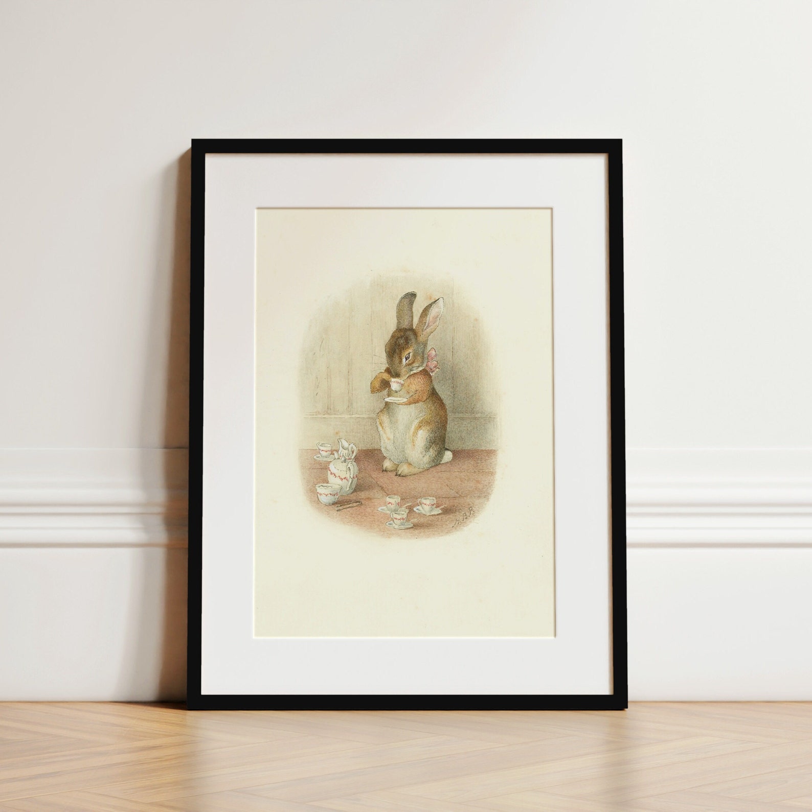 Beatrix Potter Nursery Art Printable, Beatrix Potter Character ...